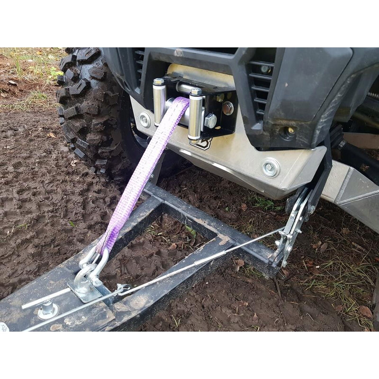 Köp IB Plogrem ATV Vinsch med Schackel & Vajerstyrning/Vinschrullar ...