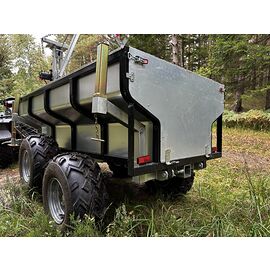 Köp ATV Vagn med Flak, Kran och Elvinsch - ATVhuset.se