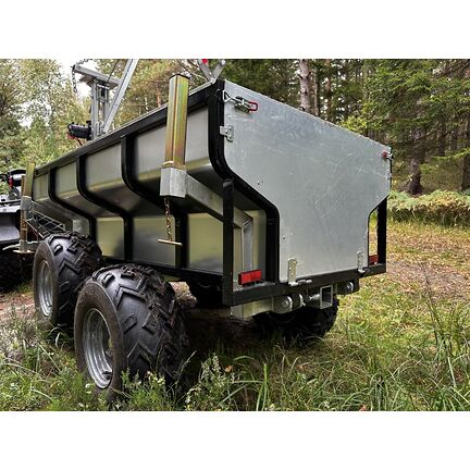 Köp ATV Vagn med Flak, Kran och Elvinsch - ATVhuset.se