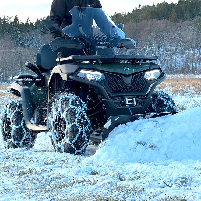 Kraftigt snöplog 150 cm för ATV – Snabb Leverans | ATVhuset.se