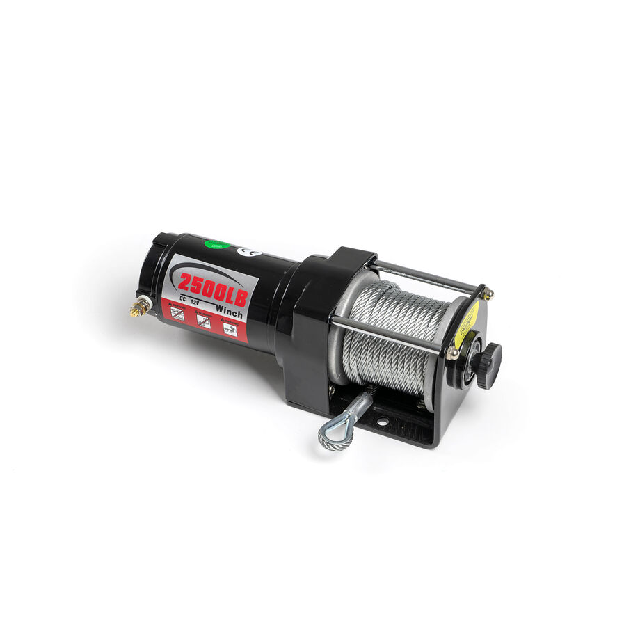 Köp ATV Vinsch 12v 1136KG - 2500LBS Stålvajer - ATVhuset.se